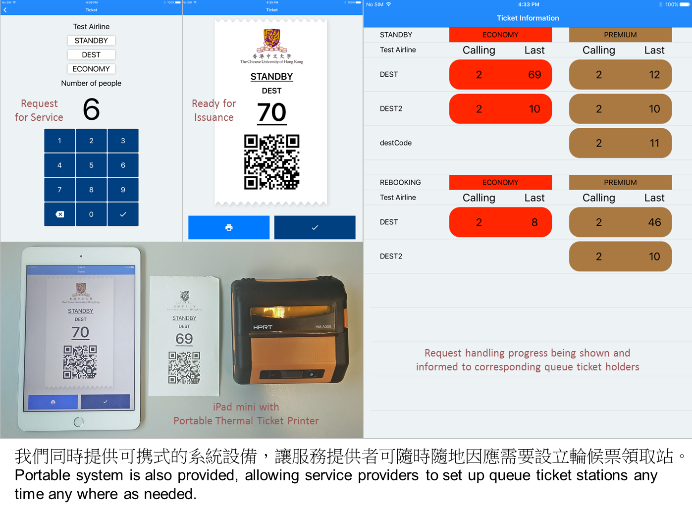 Cloud-based Smart Queue Ticket Management System - CUHK Exhibitions by ...